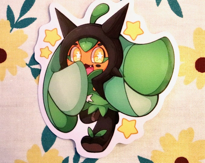 Ogerpon Vinyl Sticker - Etsy
