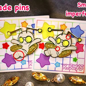 Gimmighoul Glitter Enamel Pins - Etsy