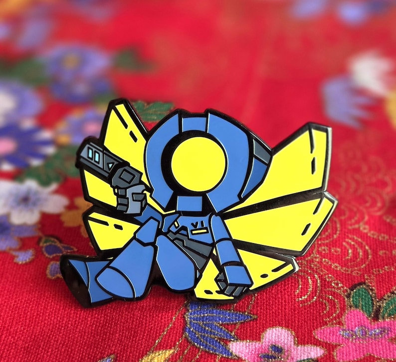 V1 Enamel Pin - Etsy