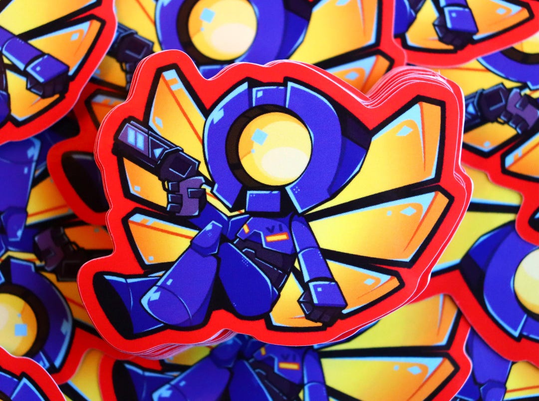 V1 Red Vinyl Stickers - Etsy