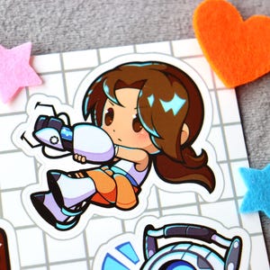 Portal Vinyl Sticker Sheet - Etsy