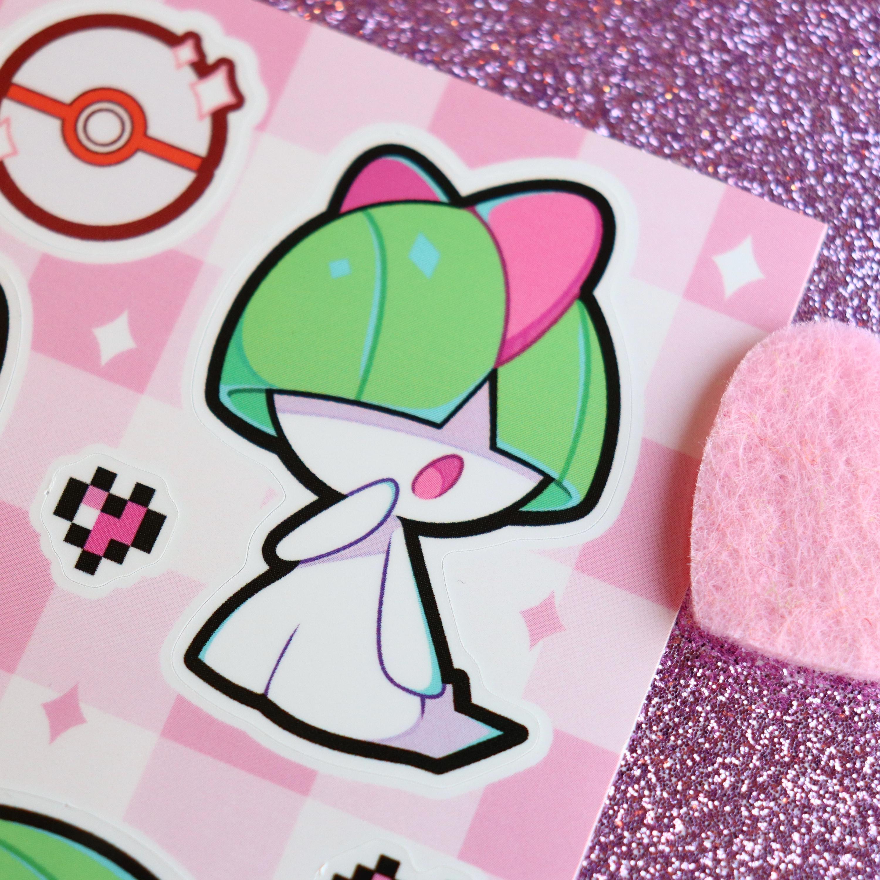 Gardevoir's Family Sticker Sheet - Etsy