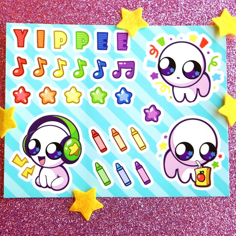 Murder Drones Sticker Sheet - Etsy