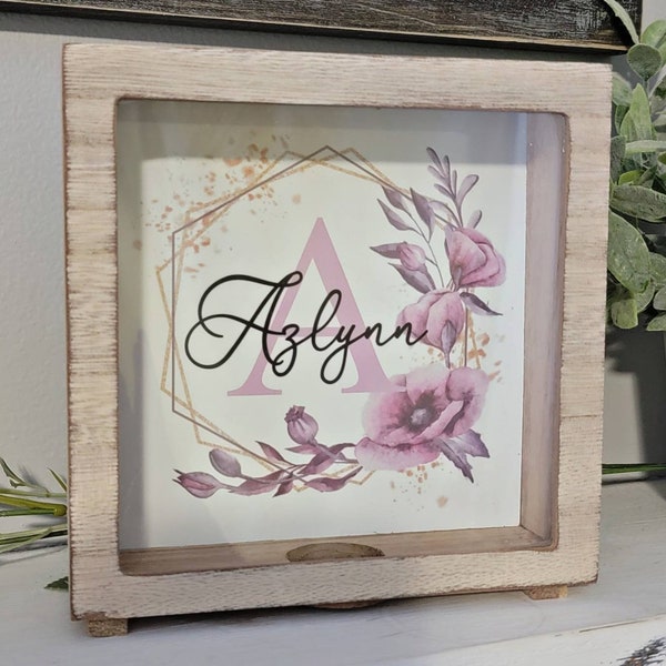 Wooden Coin Bank - Etsy