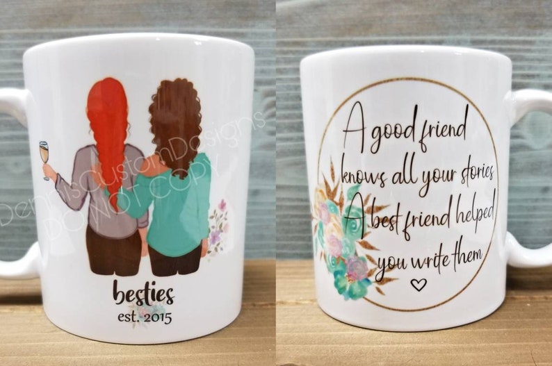 Best Friend Coffee Mug Best Friend Quote Friendship Quotes - Etsy