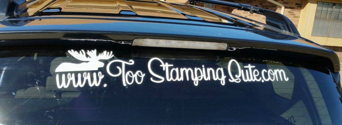 Custom Car Decal Business Logo Personalized Car Decal - Etsy