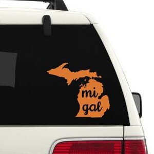 Car Decal - Michigan Decal - Yeti Cup Sticker - Phone Decal - Car ...