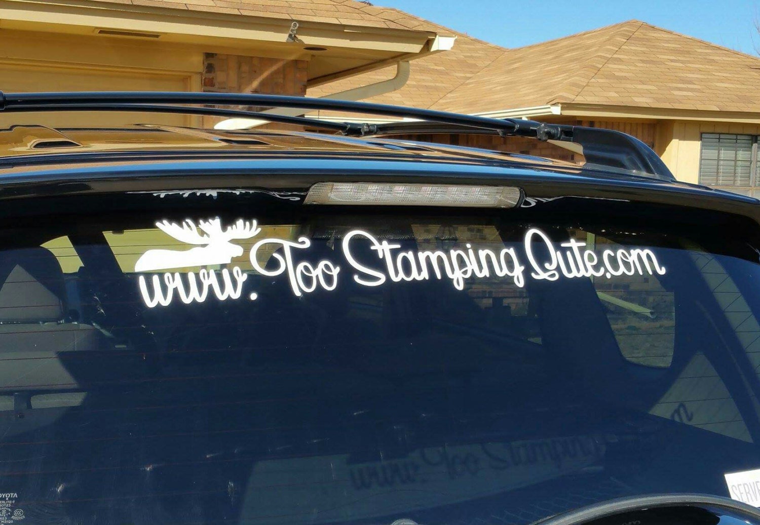 Custom Car Decal Business Logo Personalized Car Decal | Etsy