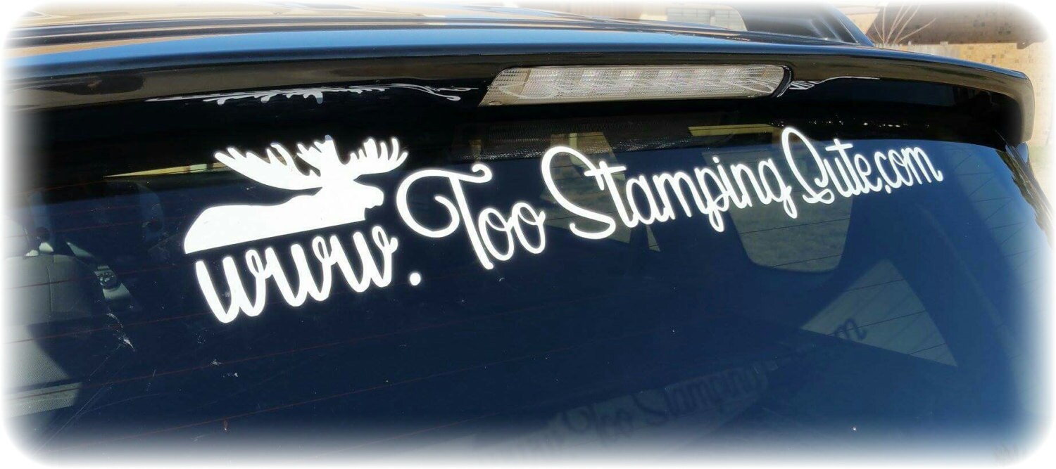 Custom Car Decal Business Logo Personalized Car Decal | Etsy