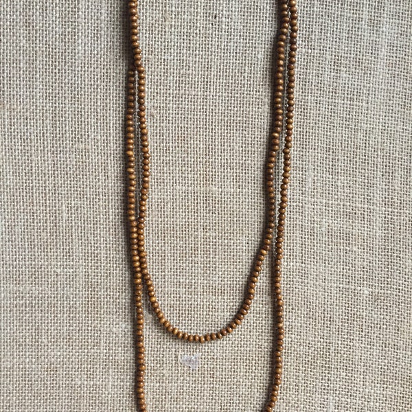 Double Wrap Necklace - Etsy