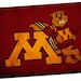 Minnesota Golden Gophers Vintage Style Canvas Print, University of ...