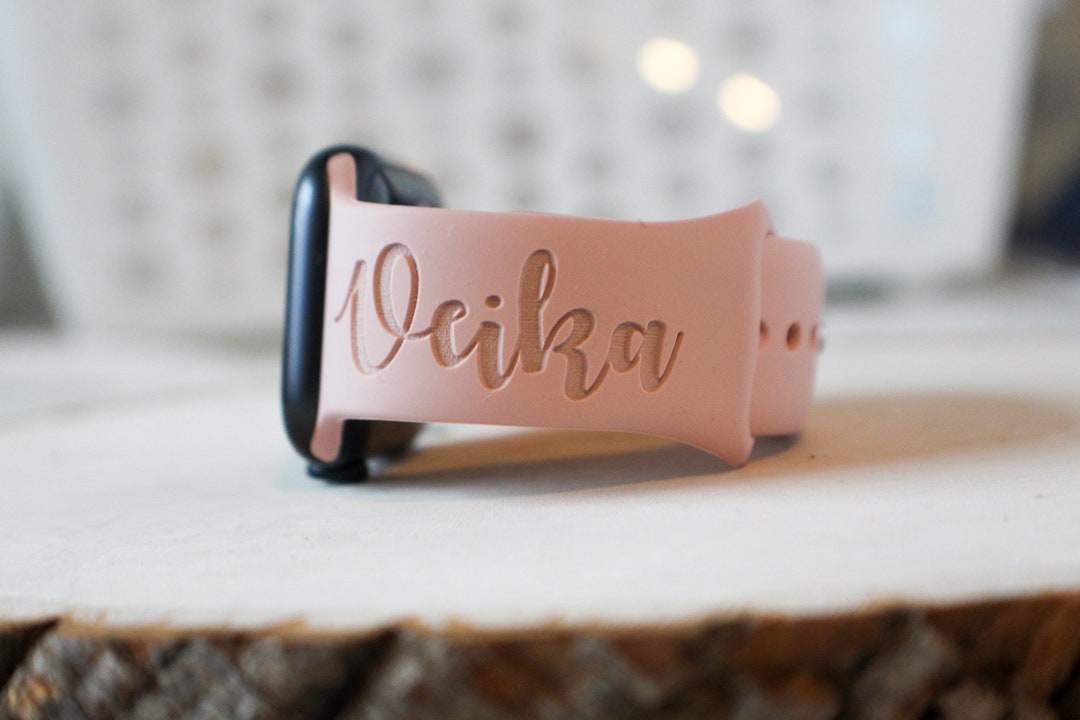 Personalized Watch Band / Engrave Watch Band / Series 7 Compatible ...