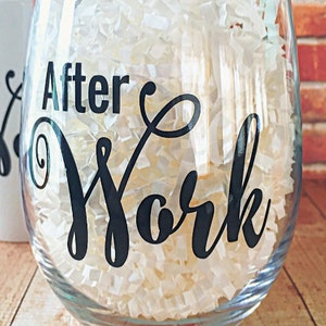 Stemless Wine Glass and Coffee Mug Set, Employee Christmas Gift ...