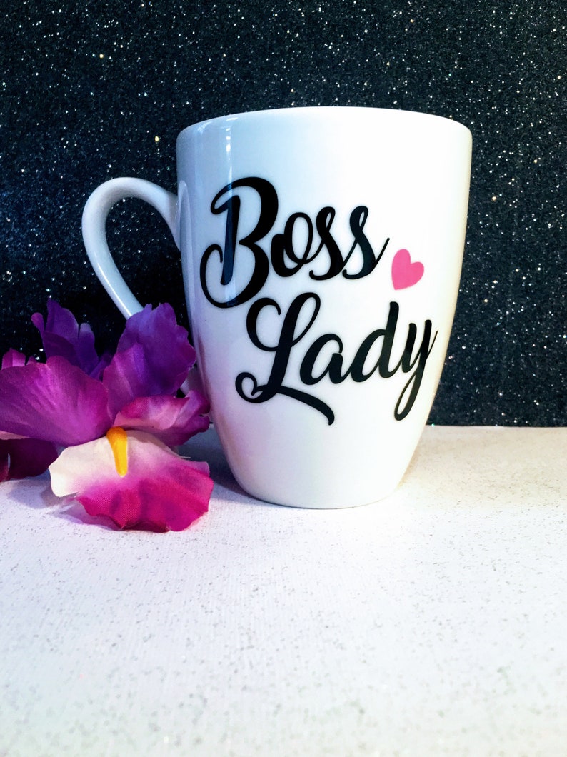Boss Lady Mug / Boss Coffee Cup / Female Boss Christmas Gift/ | Etsy