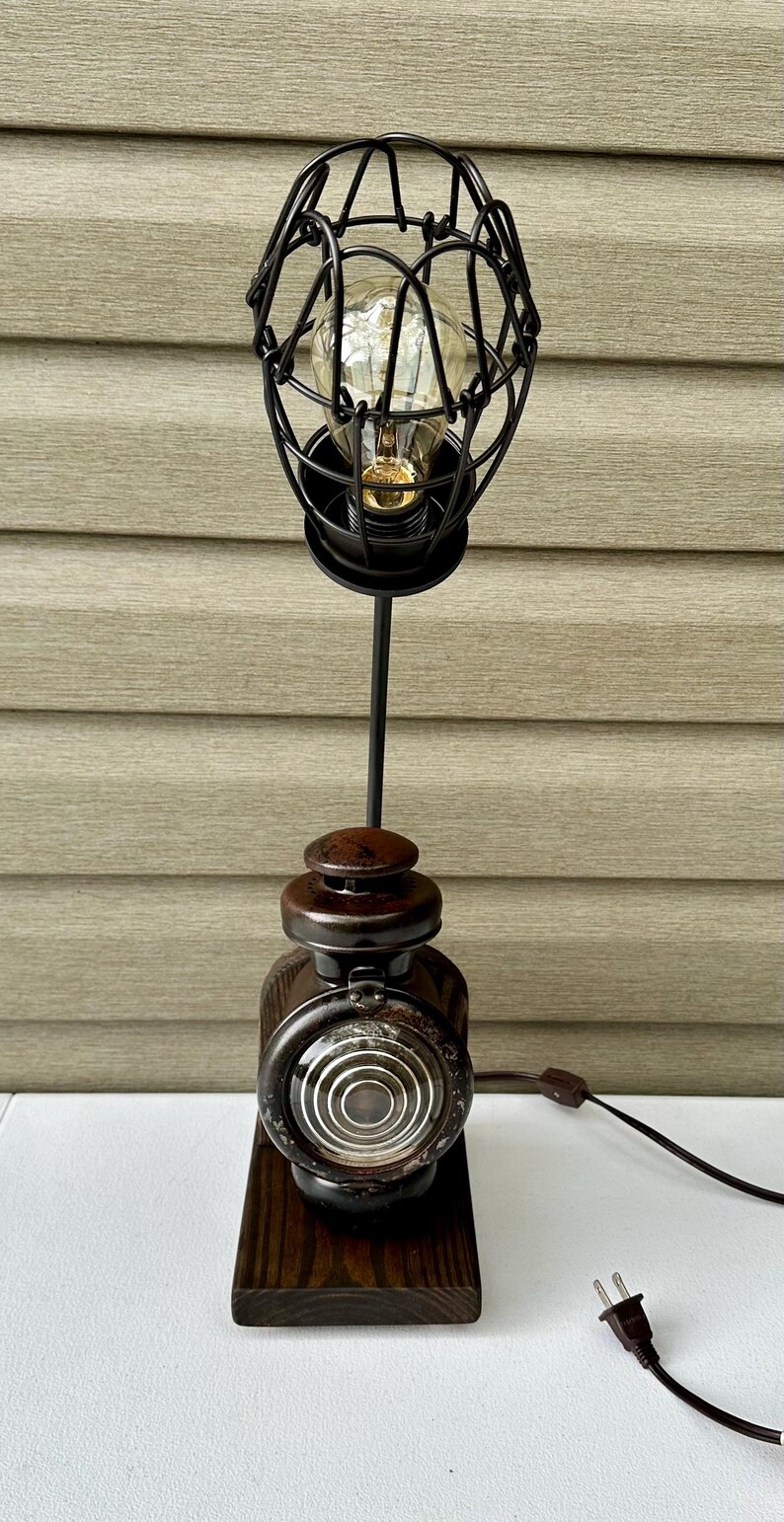 1915-1925 Model-t Kerosene Taillight Desk Lamp - Etsy