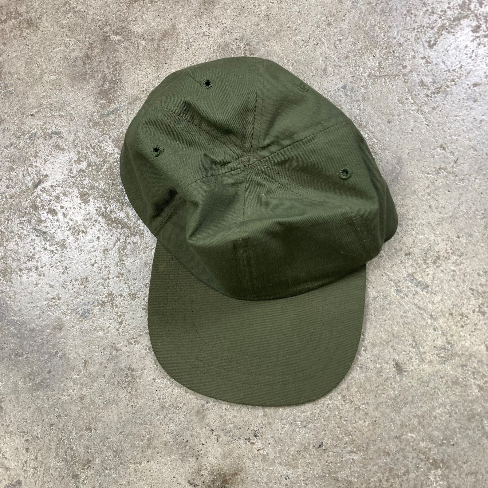 Vintage 1980s US Army Green Poly Cotton Baseball Cap Hat Sz 7 - Etsy