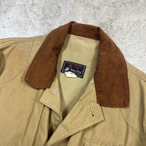 Vintage 1960s Red Head Bone Dry Khaki Canvas Hunting Jacket Coat Made in USA Sz Large - Etsy