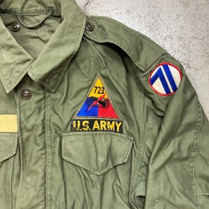 Vintage 1950s M-51 US Army OG Cotton Field Jacket Sz Medium Regular - Etsy