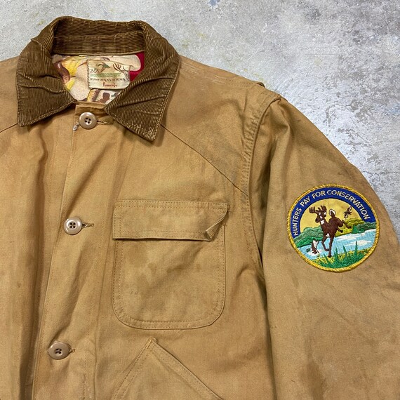Vintage 1960s Penneys Foremost Duck Canvas Hunting Ja… - Gem