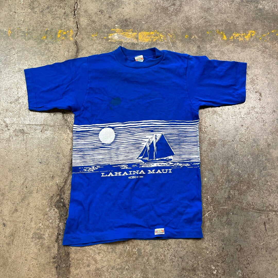 Vintage 1970s Crazy Shirts Hawaii Made In Usa Single Stitch T Shirt Small Etsy