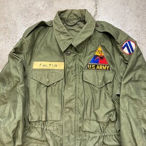 Vintage 1950s M-51 US Army OG Cotton Field Jacket Sz Medium Regular - Etsy