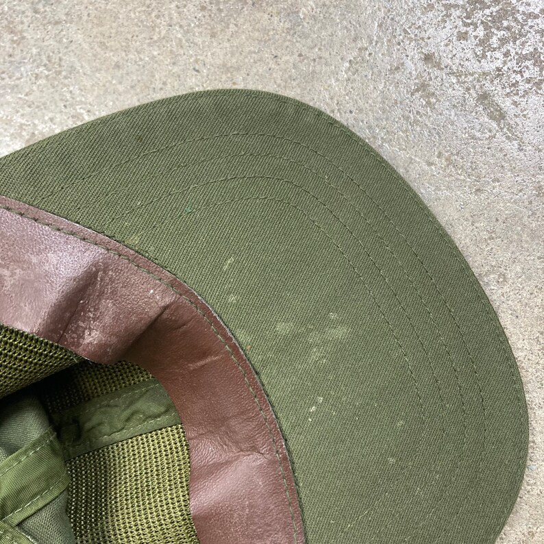 Vintage 1980s US Army Green Poly Cotton Baseball Cap Hat Sz 7 - Etsy