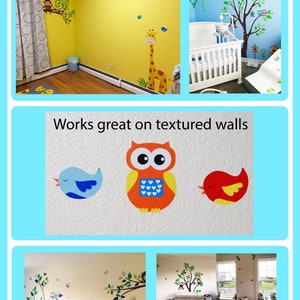 Zoo Animal Wall Decals Jungle Wall Decals Safari Wall - Etsy