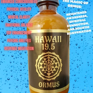 Hawaii Ormus Monoatomic Gold Elixir: Lab-tested M-state, Spiritual ...