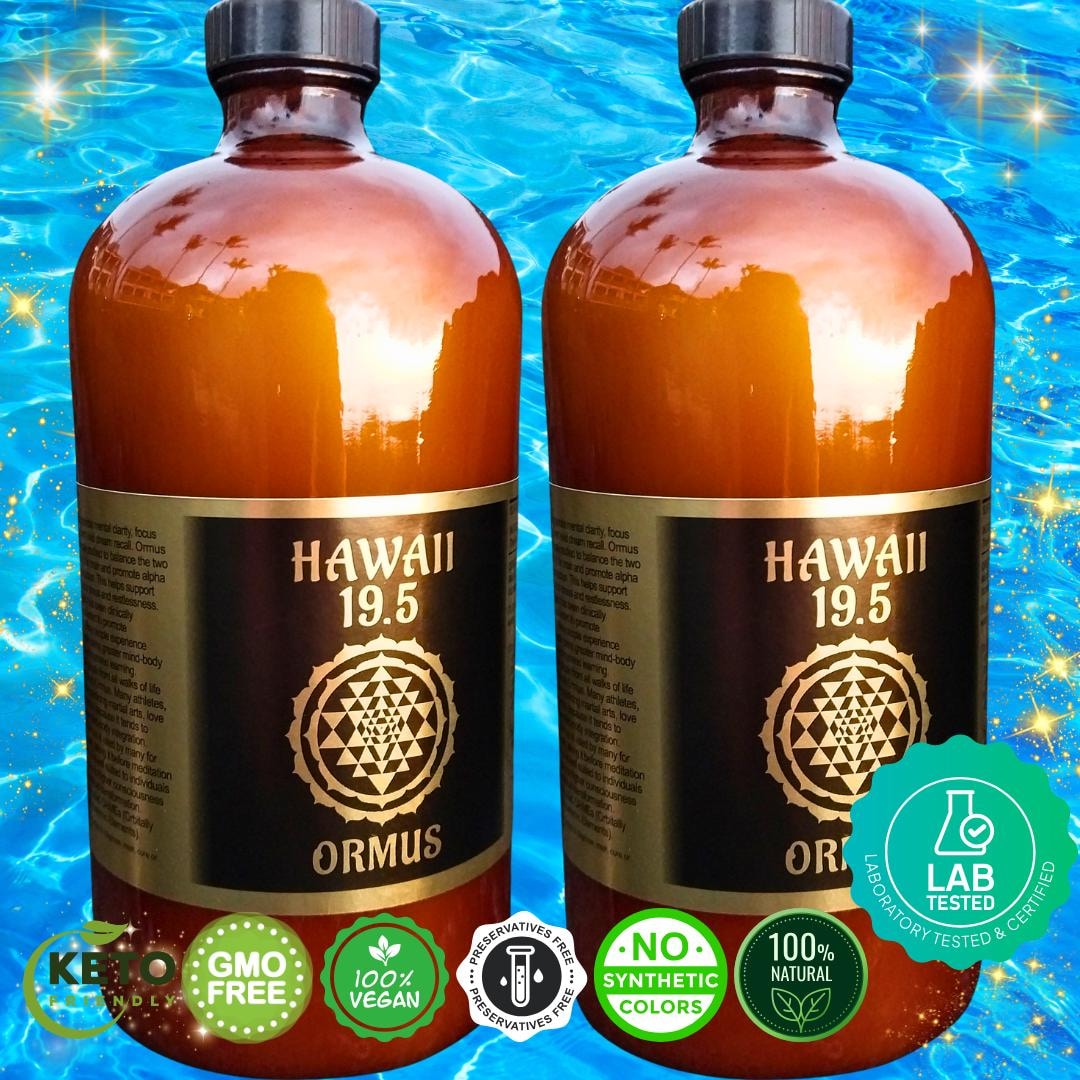 Ormus Monoatomic Gold Elixir: Hawaii 19.5, Lab Tested (2 Pack 32oz) - Etsy