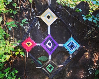 Mandala Style Ojo De Dios Gods Eye - Etsy