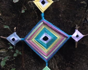 Mandala Style Ojo De Dios Gods Eye | Etsy