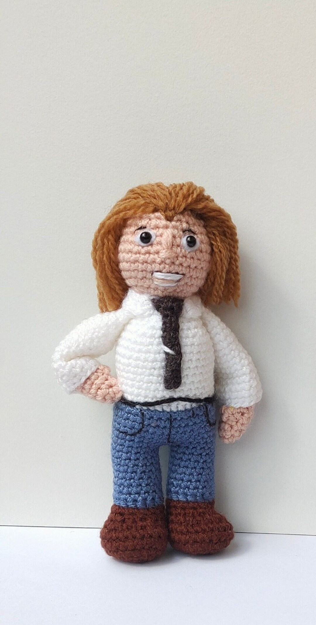 RICHIE (rik Mayall) From ‘BOTTOM’ Crochet ENGLISH Pattern Only - Etsy