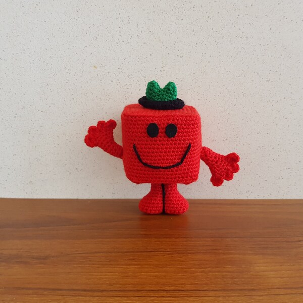 Mr Men Crochet Pattern - Etsy
