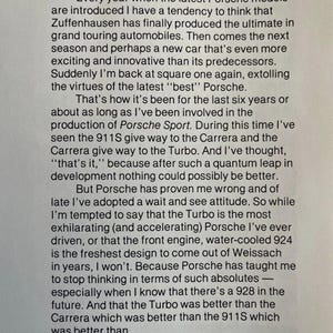 RARE Brand New Book 1976/77 1977 PORSCHE SPORT by Joe Rusz Photos ...