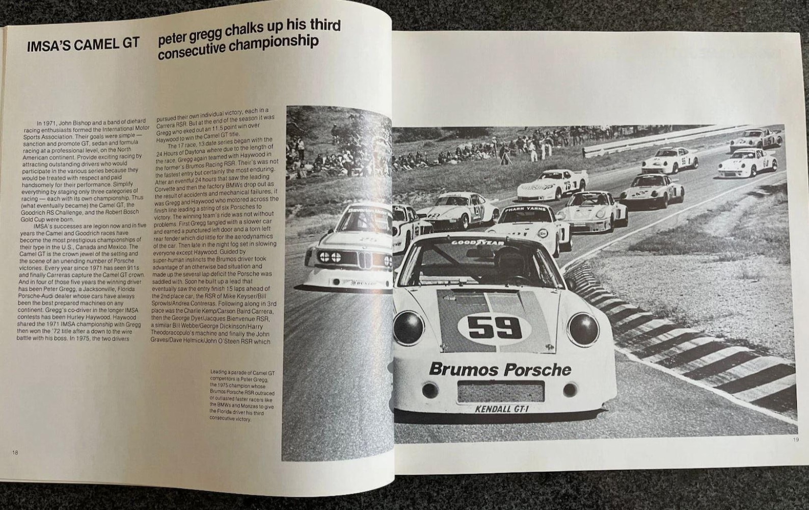 RARE Brand New Book 1976/77 1977 PORSCHE SPORT by Joe Rusz Photos ...