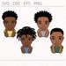 Peekaboo Boy Bundle Black Afro Boy Svg Cute Black (Instant Download) - Etsy