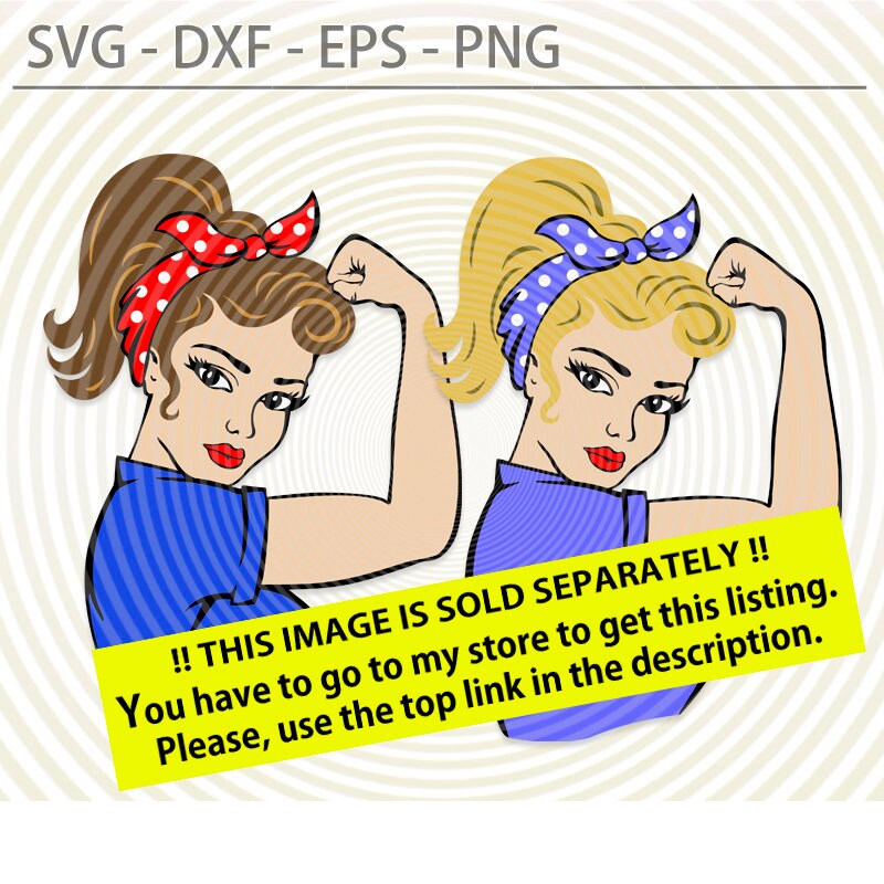 Rosie the Riveter American Flag Svg Patriotic Rosie Svg - Etsy Hong Kong
