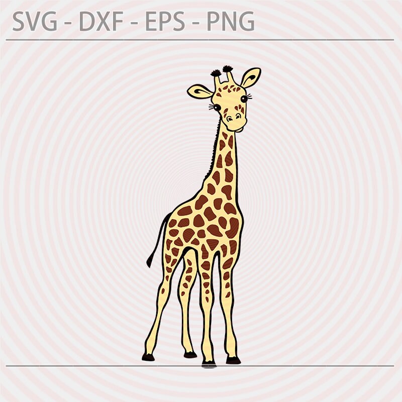 Giraffe Svg Giraffe Dxf Cute Funny Giraffe Svg Animals - Etsy Australia