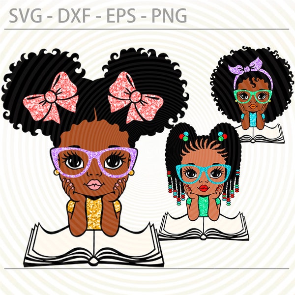 Afro Princess Svg - Etsy