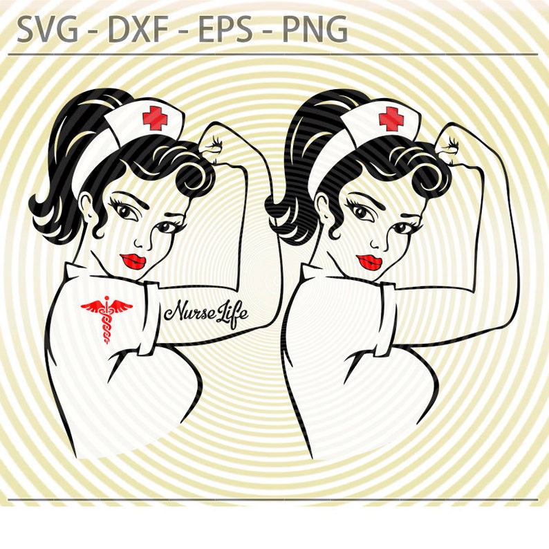 Rosie the Riveter Svg Nurse Rosie Svg Dxf Eps Png Rosie - Etsy