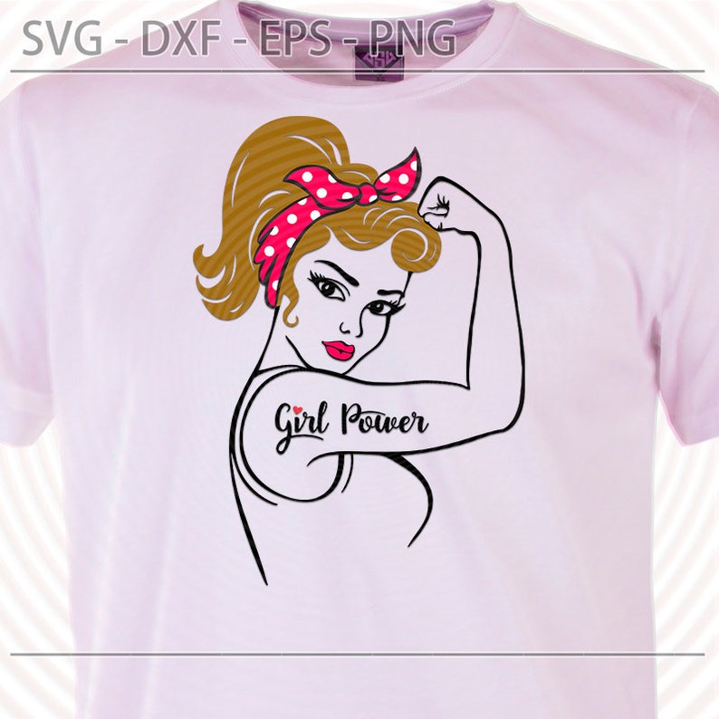Girl Power SVG Eps Png Dxf Cutting File Silhouette Cricut - Etsy Canada