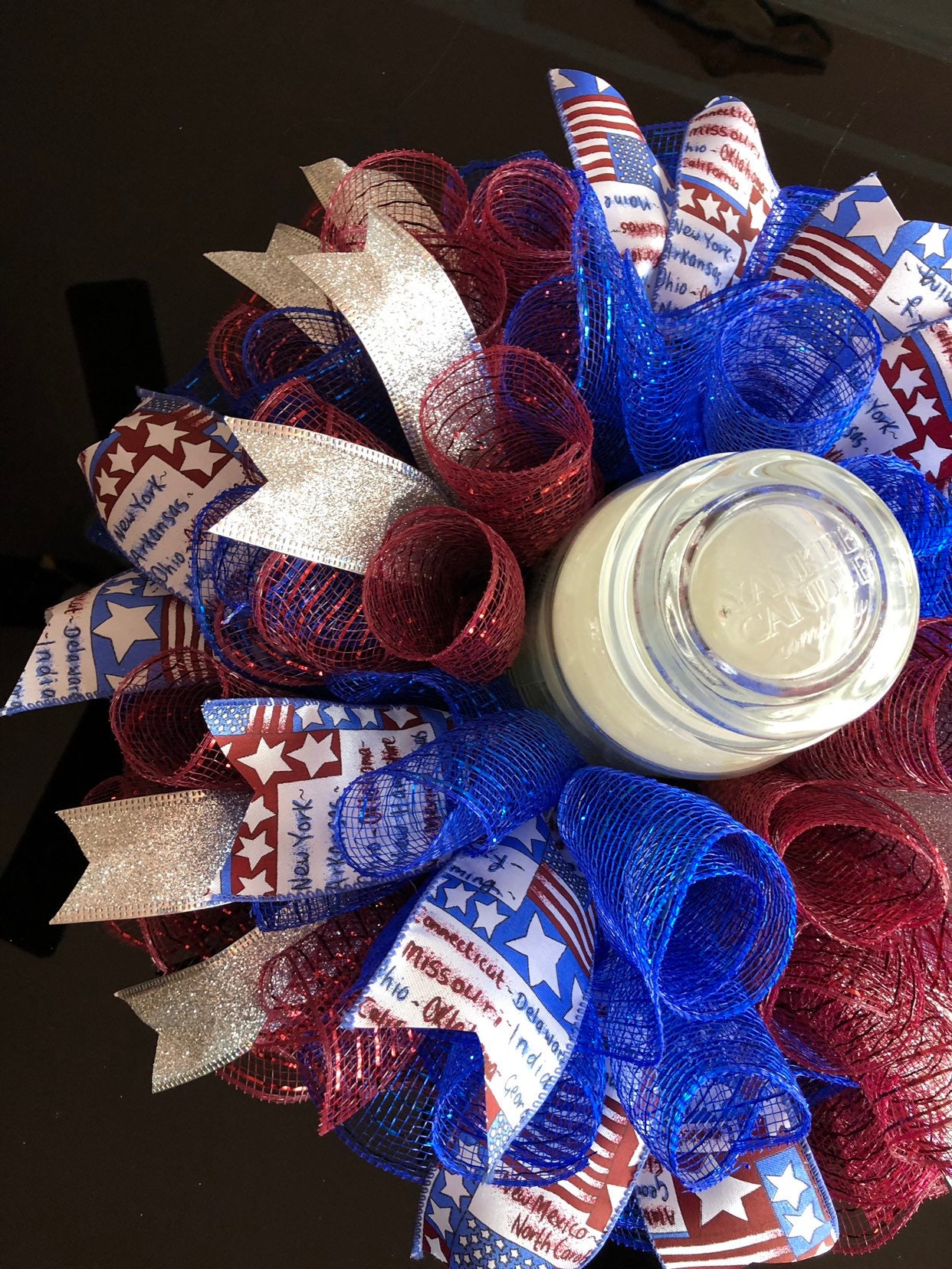 17 Patriotic 4th of July USA States / Flag Deco Mesh | Etsy