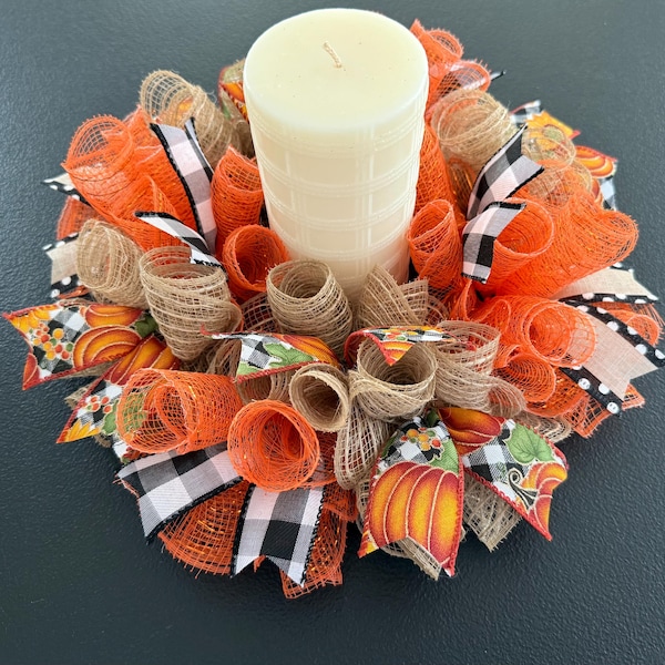 Fall Deco Mesh - Etsy