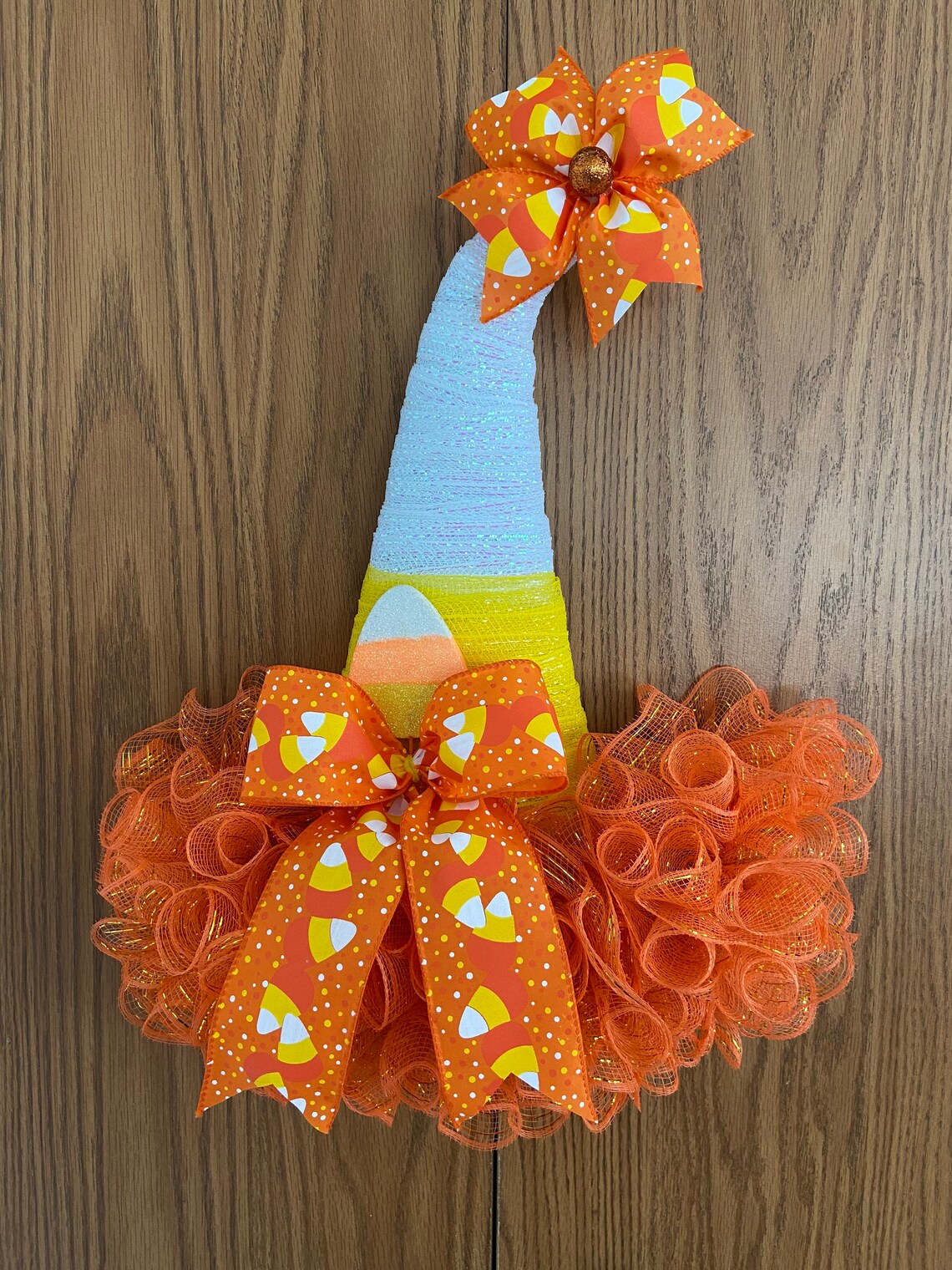 18 X 15 Fall/halloween Deco Mesh Candy Corn Door - Etsy