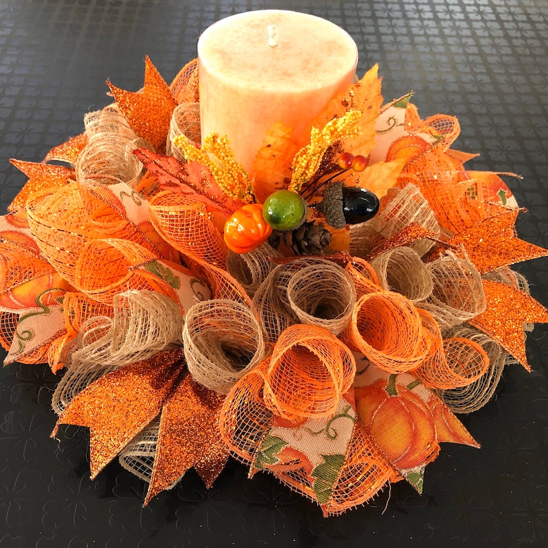 Fall Deco Mesh - Etsy