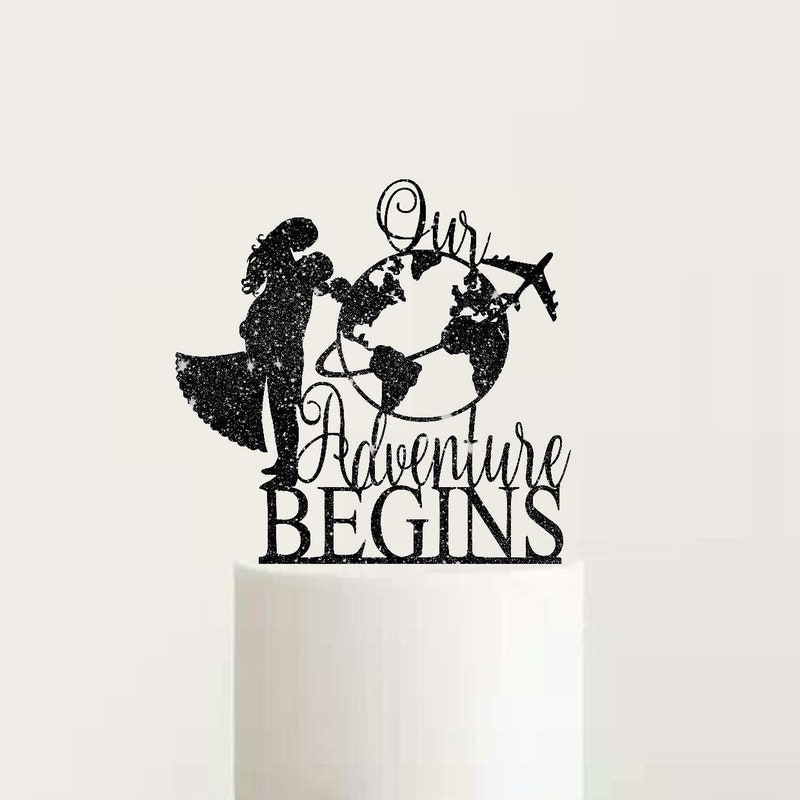 Travel Cake Topper - Etsy