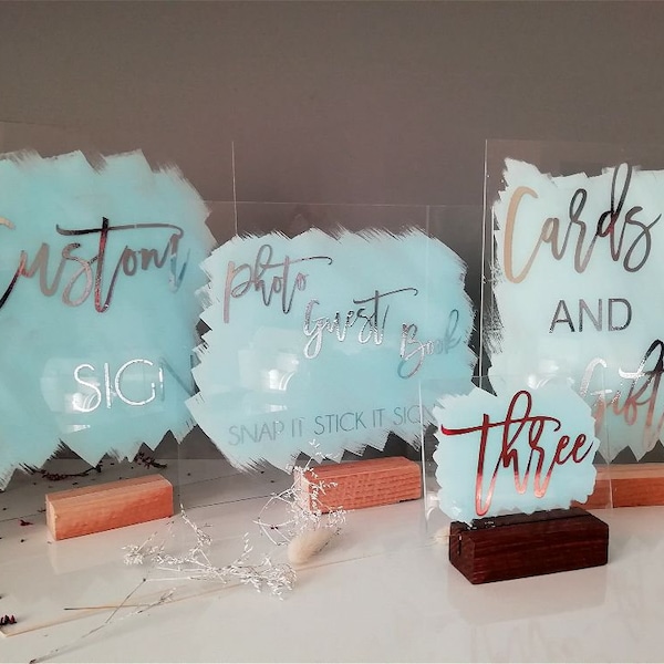 Wedding Sign Bundle - Etsy