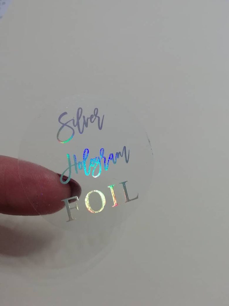 Custom Foil Stickers: Personalized Brand Labels for Favors - Etsy