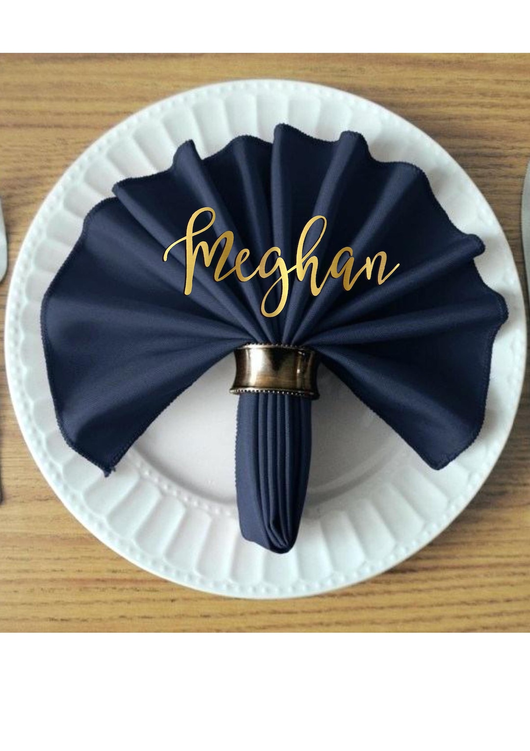 Wood Place Card Names Wedding Table Names Laser Cut Personalised Guest ...