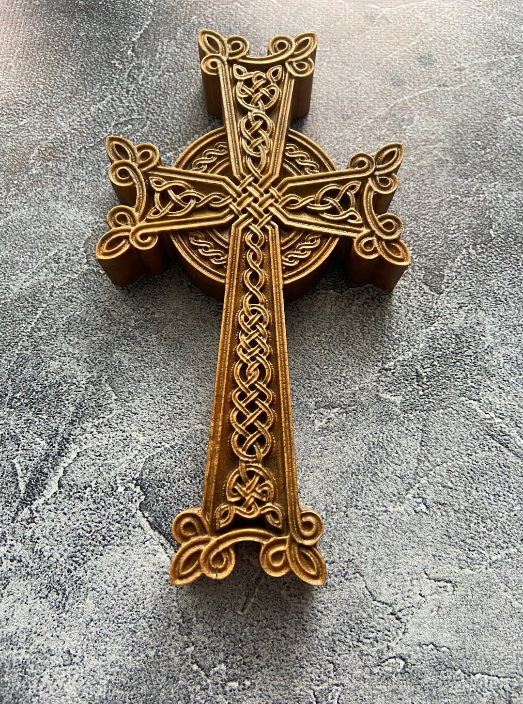 Khachkar Cross Handcrafted Armenian Cross With Intricate Carvings Wall ...